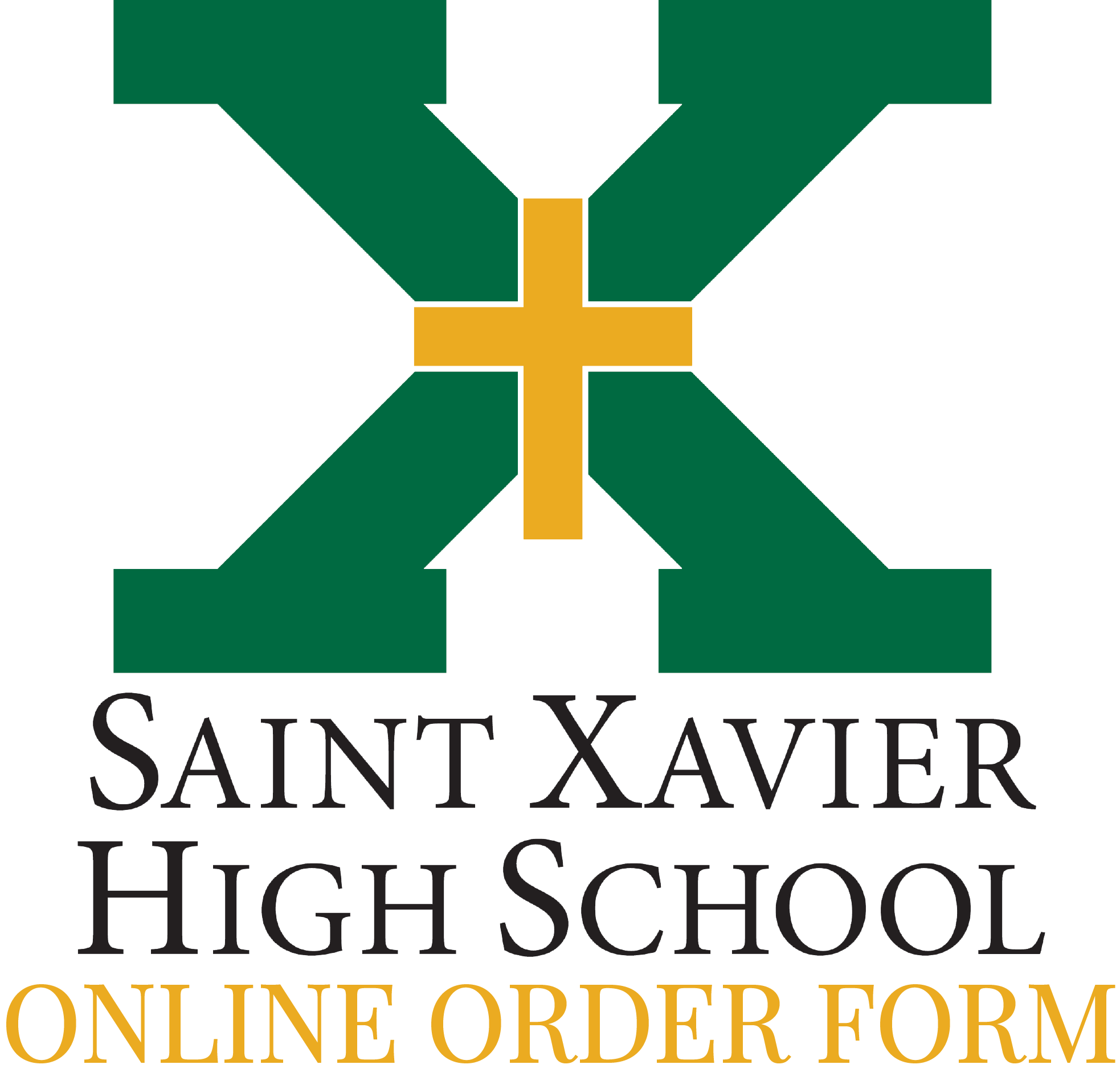 Saint Xavier Online Order Form